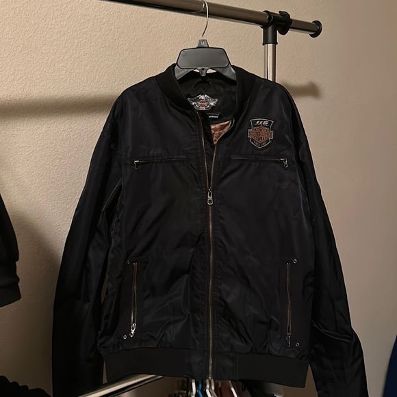 Jackets & Coats | Harley Davidson Bomber Jacket Authentic | Poshmark